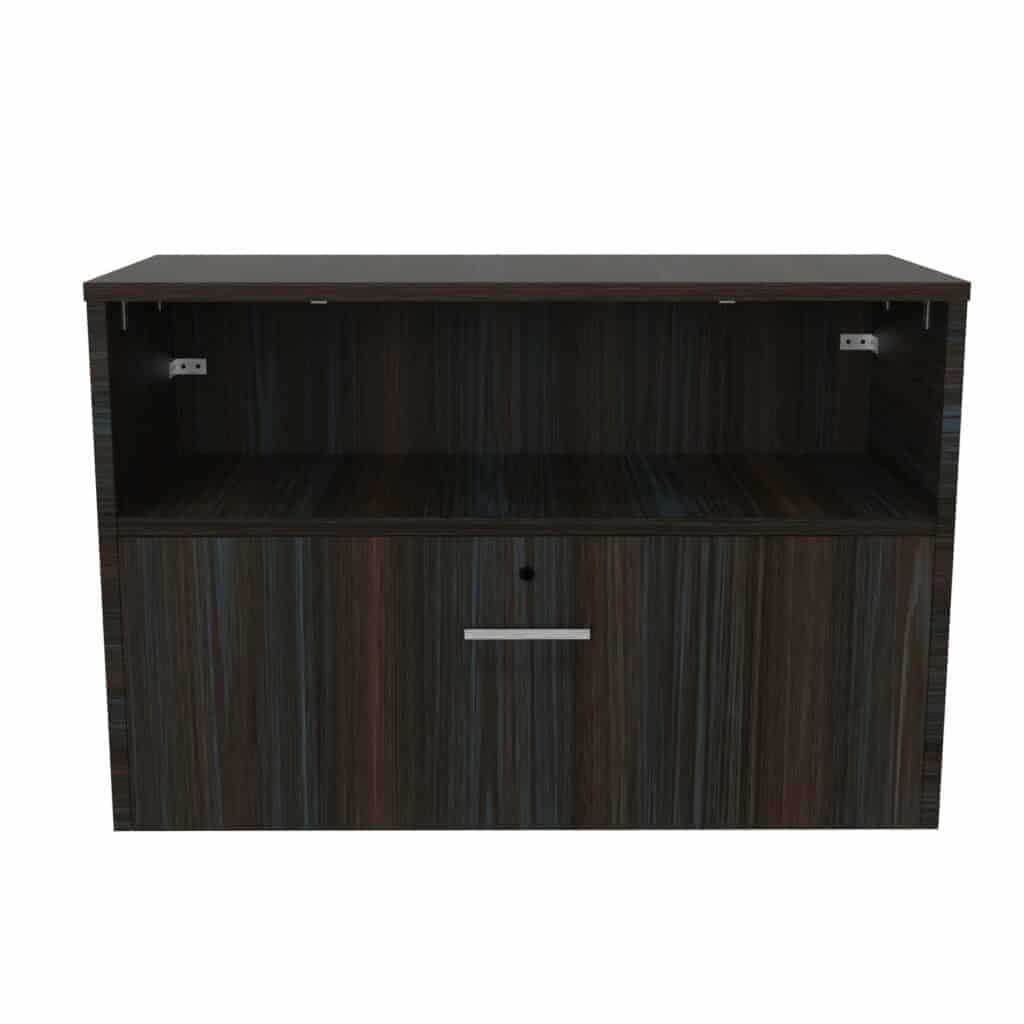 Credenza con cajón Urban 604 Ebano boreal - todooficina.com